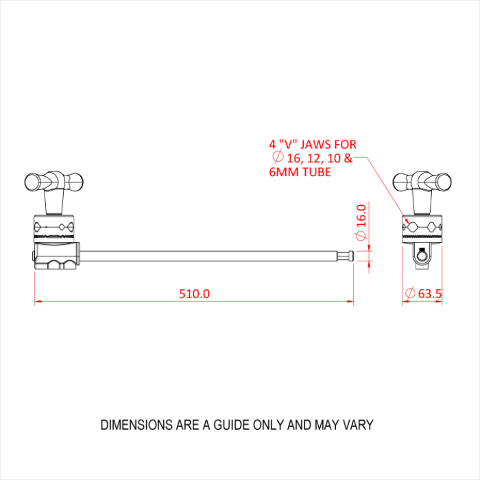 Gobo Head with Extension – Doughty Engineering