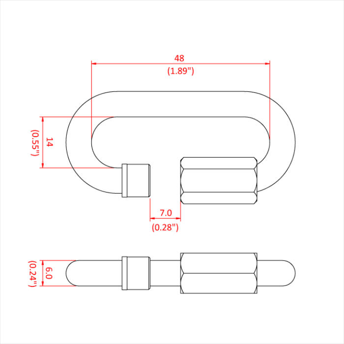Quick Link-6mm-200Kg – Doughty Engineering