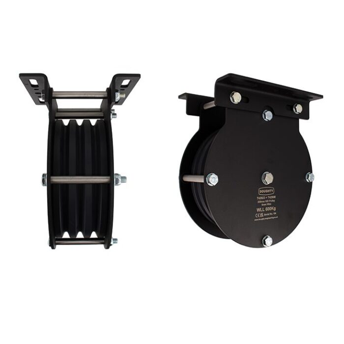 200mm Heavy Duty Pulleys-Wire – Doughty Engineering