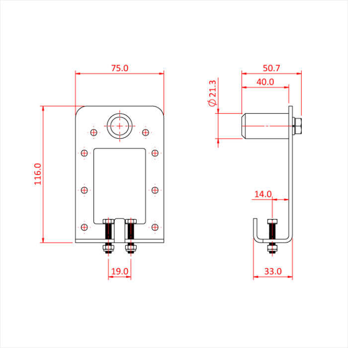 Bolt On End Plate – Doughty Engineering