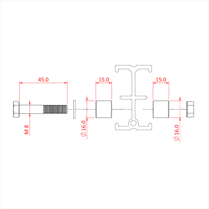 Studio Rail 60-End Stops – Doughty Engineering