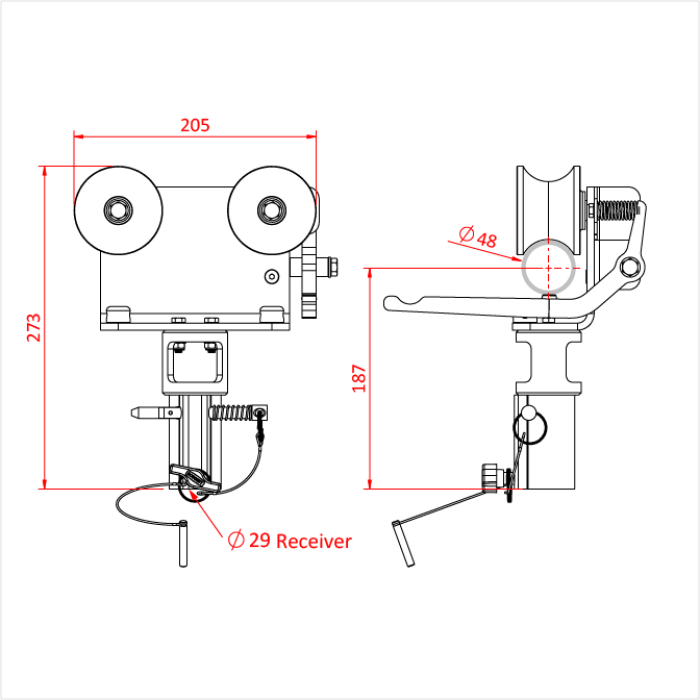 Slimline Barrel Trolleys – Doughty Engineering
