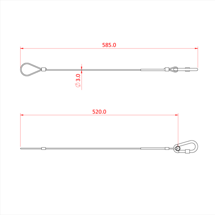 25Kg Safety Bond-3mm x 585mm – Doughty Engineering