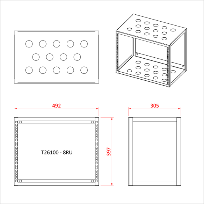 RU Rack Frames – Doughty Engineering