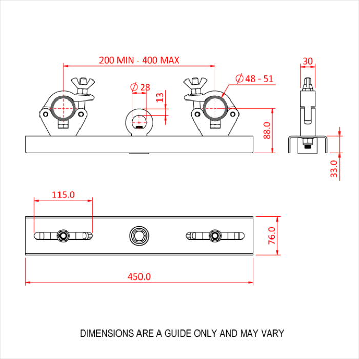Hanging Truss Adaptor – Doughty Engineering