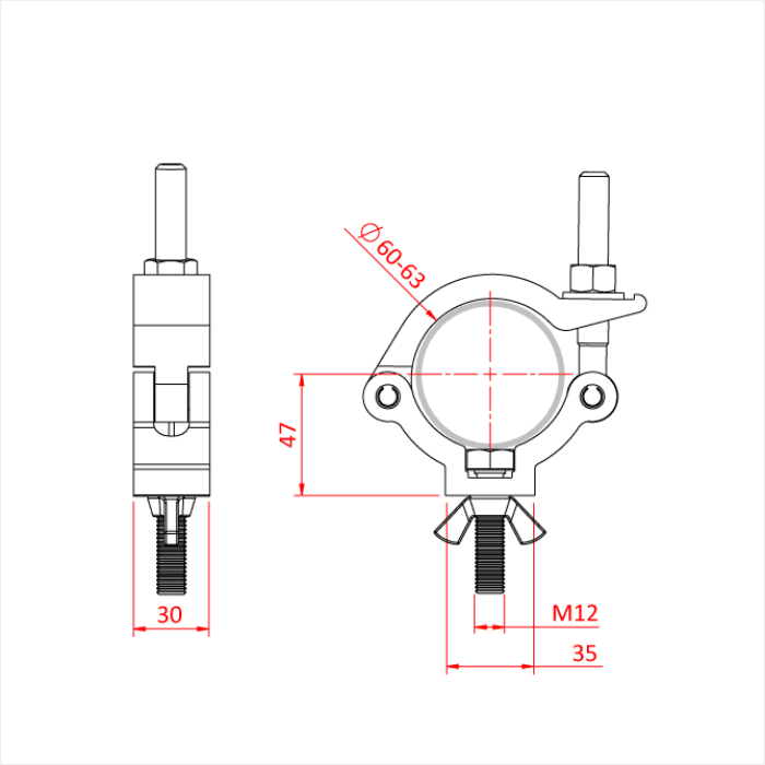 Slimline Mammoth Hook Clamp – Doughty Engineering