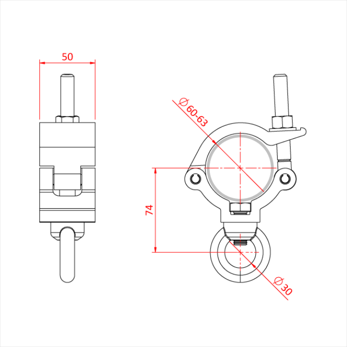 Mammoth Hanging Clamp – Doughty Engineering