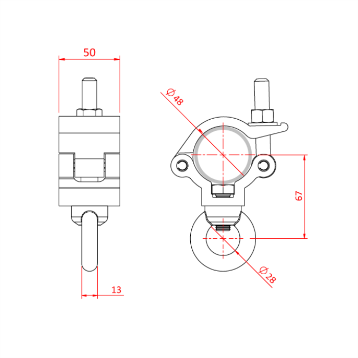 Lightweight Hanging Clamp – Doughty Engineering
