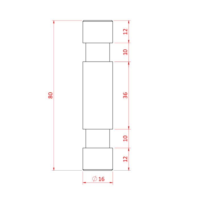 16mm Mini Spigot – Doughty Engineering