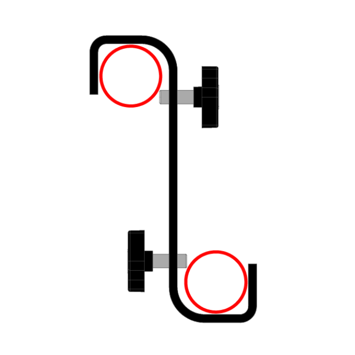 Double Ended 180° Hook Clamps – Doughty Engineering