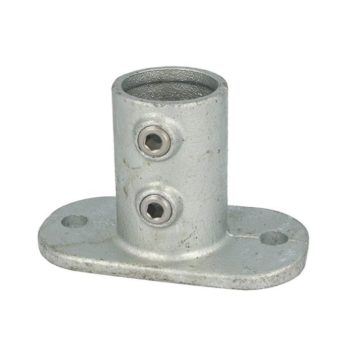 Pipeclamp Railing Base Flange – Doughty Engineering