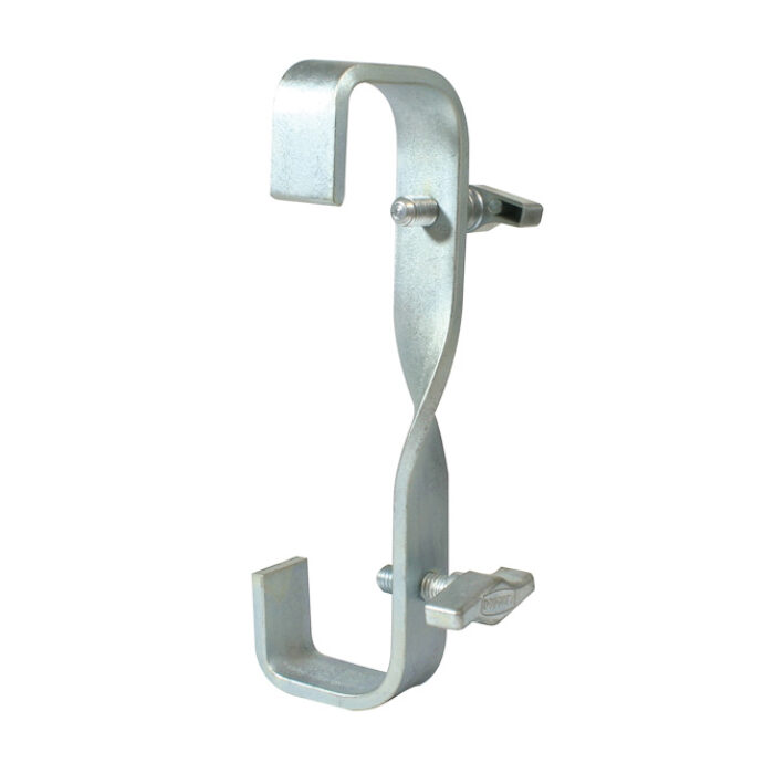 Double Ended Hook Clamp with 90° Twist – Doughty Engineering
